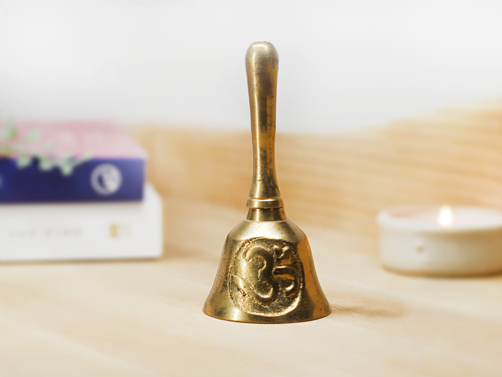 Beautiful Brass Ohm Bell - Surrender To Happiness