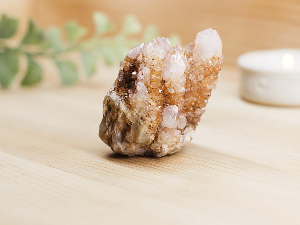 Spirit Quartz Cluster - Surrender To Happiness